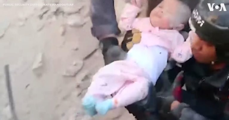 26 hours later, a 4-month-old baby was discovered “sleeping peacefully ...