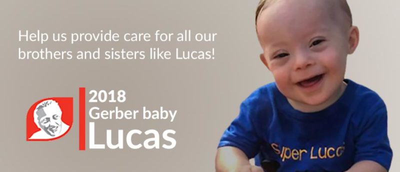 For the first time in Gerber’s history, a child with Down syndrome ...