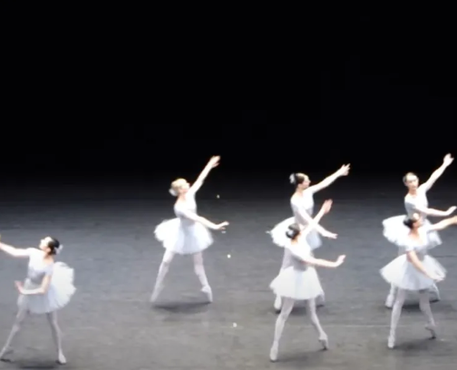 Ballerina makes a grand late entrance and turns a classic routine into ...