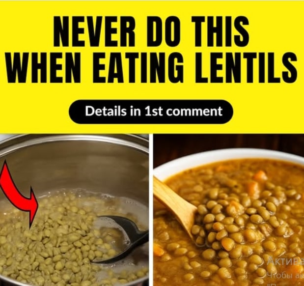 Five mistakes when eating lentils that can harm your health – Vibes Corner