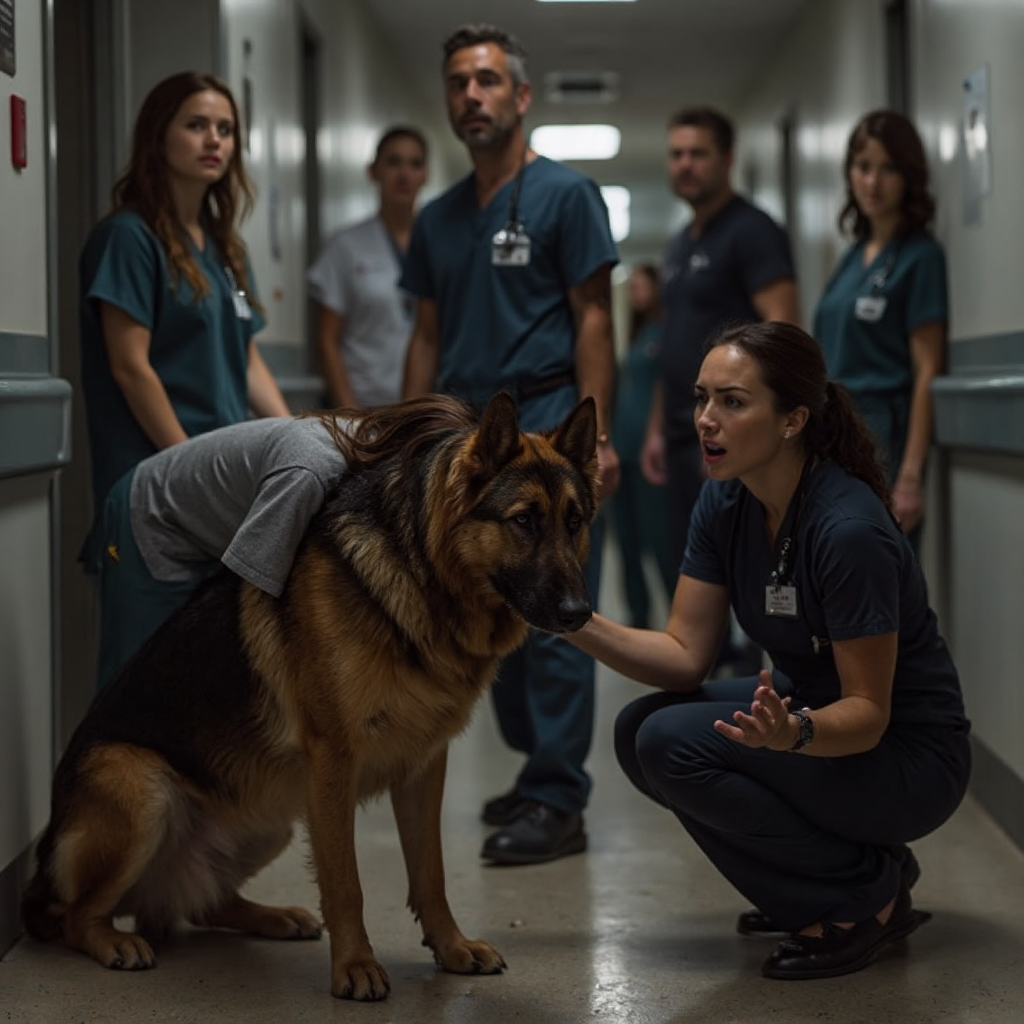 Dog Walks Into Hospital With a Girl in Trouble — What Followed Left ...